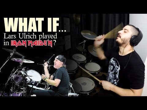 What if... Lars Ulrich played in Iron Maiden? THE TROOPER