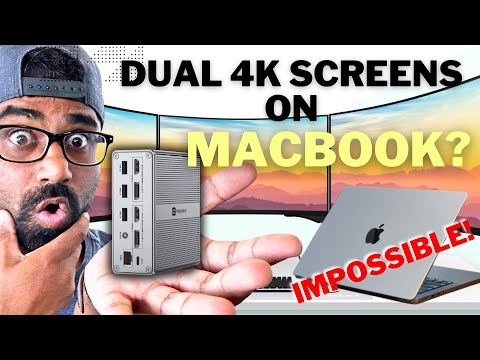 MacBook M1 & M2 Multiple Monitors with 4K & 8K Support! [2023] NEW TOBENONE Dock!