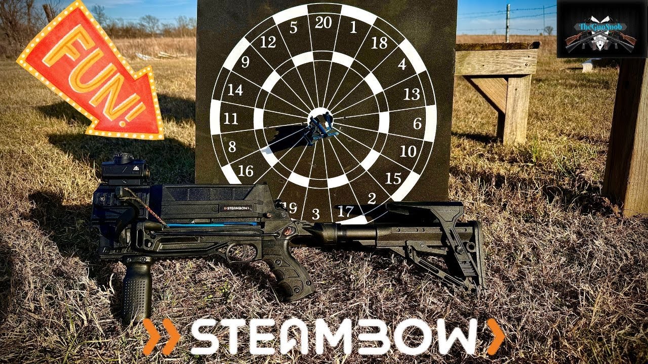 The New Steambow M10 Repeating Tactical Crossbow