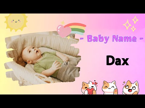 DAX | Dax name meaning | Boy Name Meaning | Badger (2023)