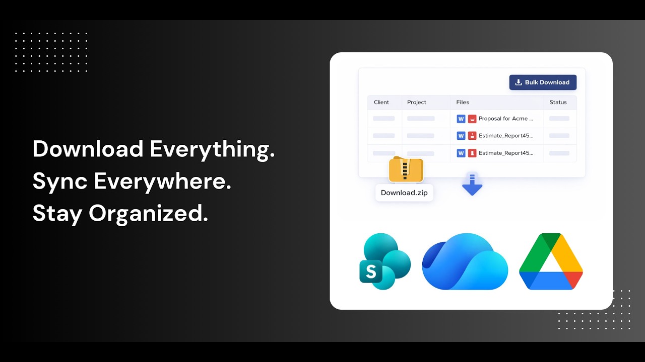 DocCreate Cloud Sync Instruction Video