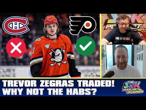 Trevor Zegras TRADED! Why Not The Habs? | The Sick Podcast with Tony Marinaro June 23 2025