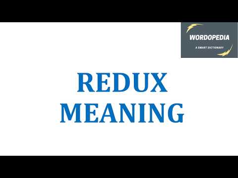 REDUX MEANING