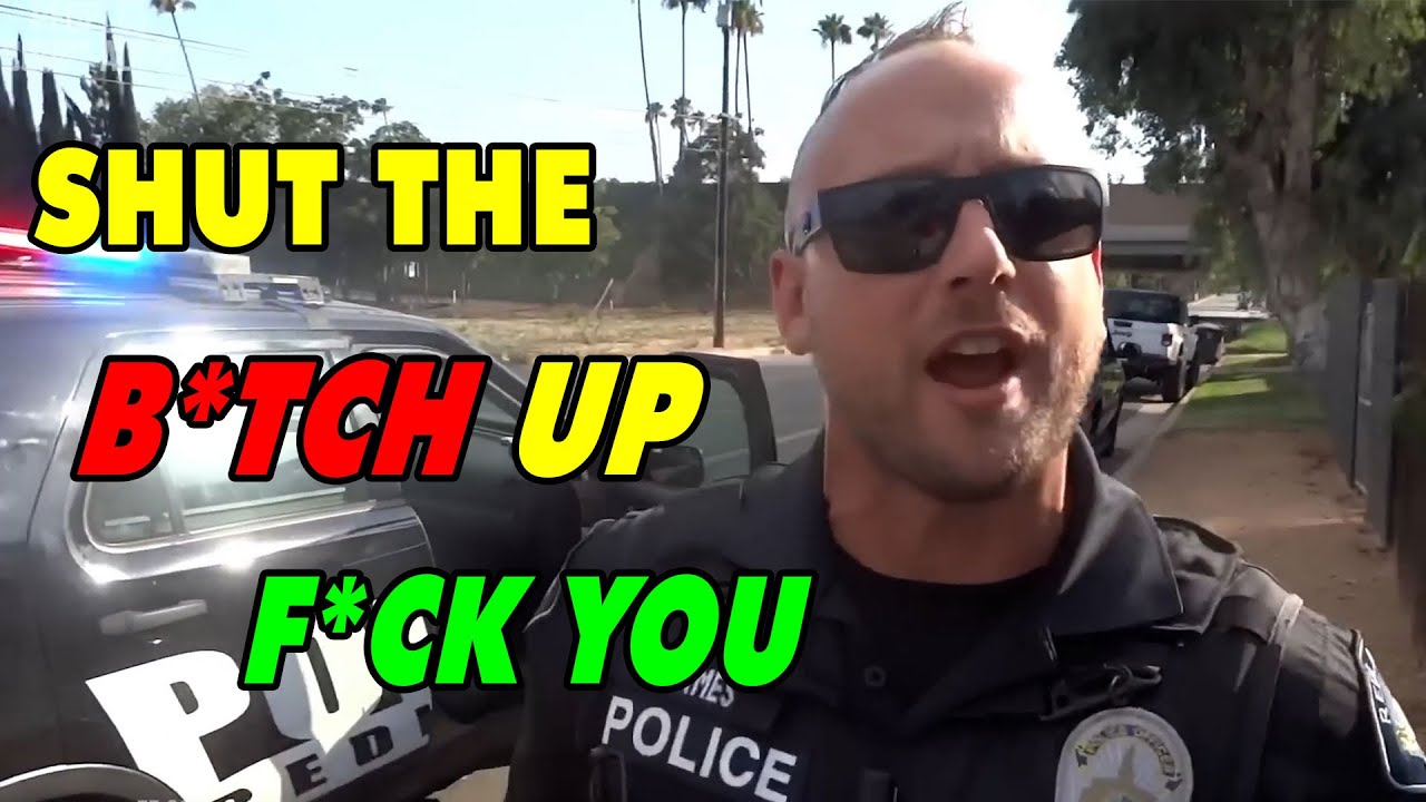 Dumb Cops Do Unlawful Arrest! You're Going To JAIL! Police Excessive Force - First Amendment Audit