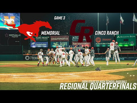 2024 6A Regional Quarterfinals | Game 3 | Cinco Ranch vs Memorial