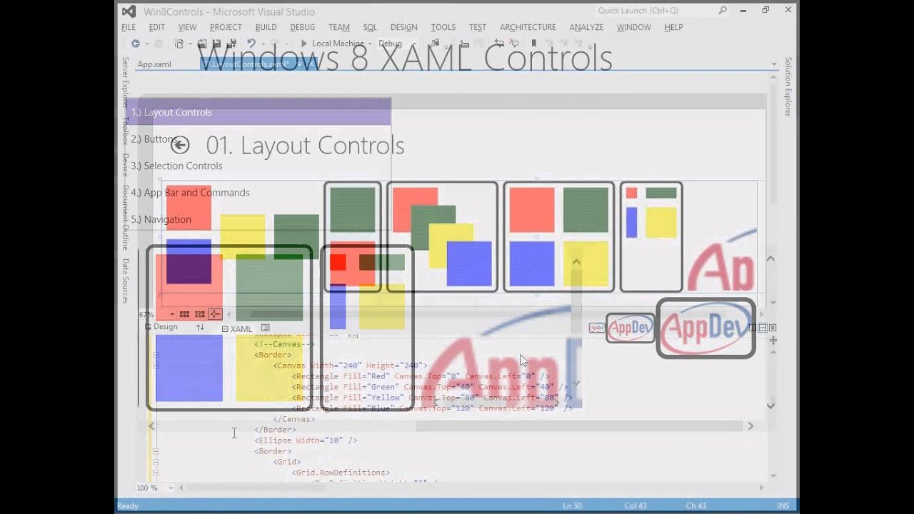 Windows 8 Applications Using XAML: Style Controls Tutorial