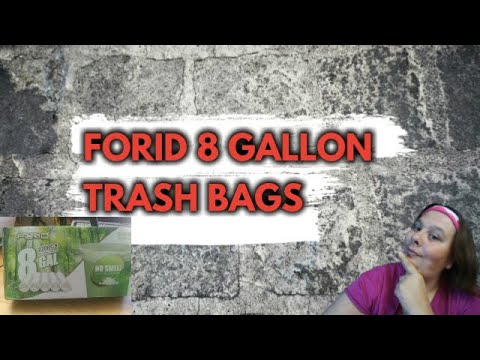 FORID 8 Gallon Trash Bags