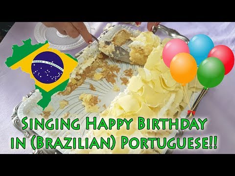 Singing Happy Birthday in Brazil! | Blink of An Eye