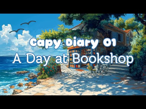 CapyFun Capybara Diary Oceanside Bookshop Animation Animated Cute Kawaii Children's Story Read Aloud