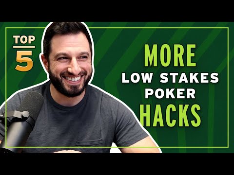 Top 5 MORE Low Stakes Poker Hacks