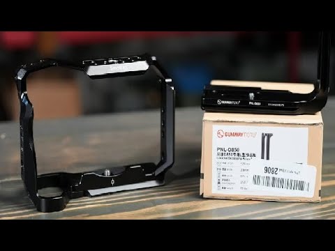 SmallRig Aluminum Alloy Cage for Nikon vs SUNWAYFOTO PNL D850 Dedicated L Plate