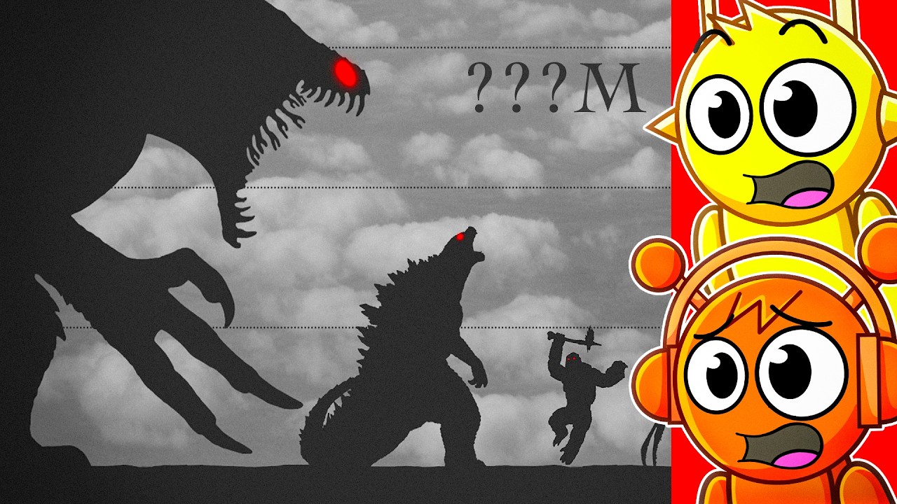 HOW BIG IS GODZILLA KAIJU?! (Size Comparison)