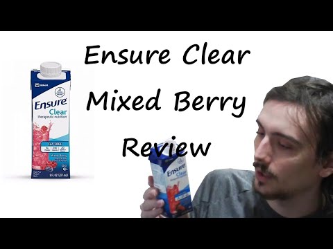 Ensure Clear Mixed Berry Review