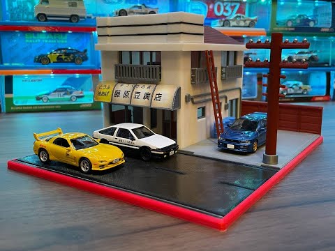 🏛️ Japanese Style Shop Diorama・ STL File for ・Cults