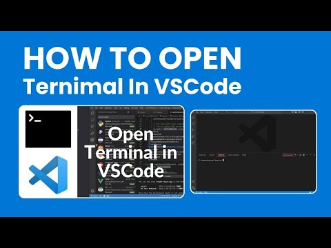 Open terminal in VS Code 2025 | VS Code terminal shortcut