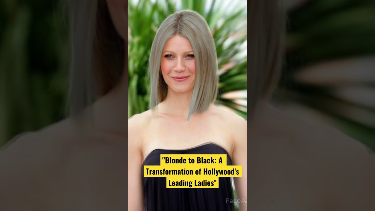Blonde to Black: A Transformation of Hollywood's Leading Ladies