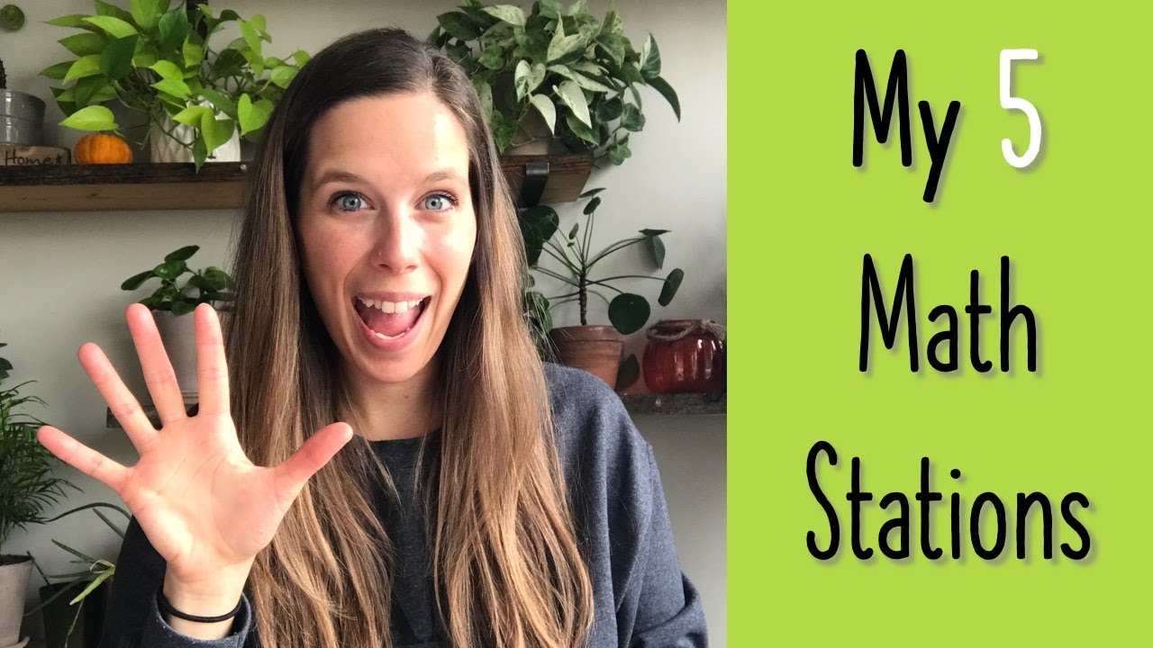 My 5 MUST HAVE Math Stations