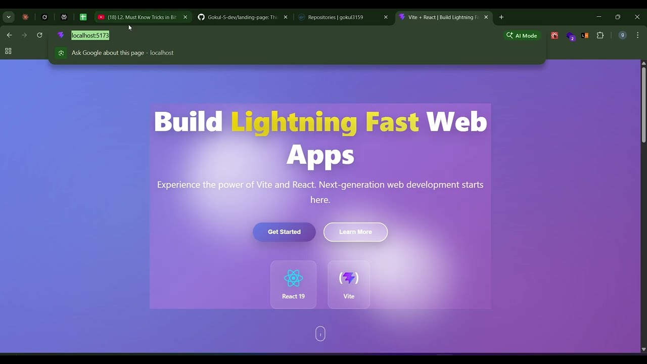 Deploy React App using Docker & GitHub Actions