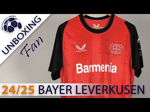 Bayer 04 Leverkusen Home Jersey 24/25 Wirtz (Kitgg) Fan Version Unboxing Review