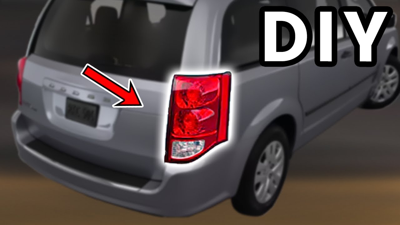 DIY 2011-2020 Dodge Caravan Tail Light Removal | How To Remove Tail Lights For Dodge Caravan