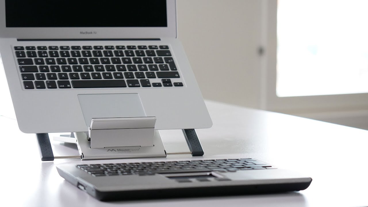 Voici le support ordinateur portable/tablette Mousetrapper