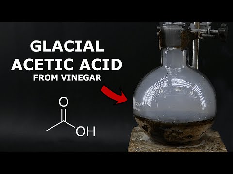 Pembuatan Asam Asetat Glasial (95%) dari Cuka