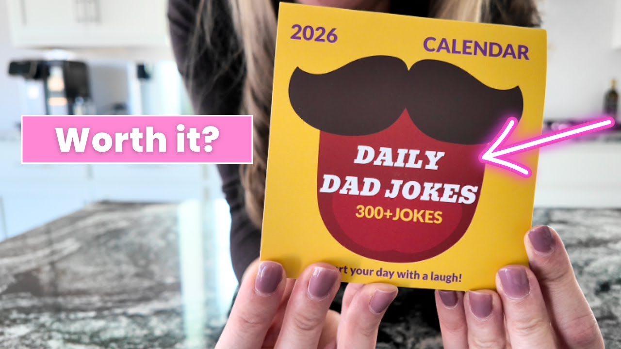 HONEST Review of Dad Joke Desk Calendar 2026
