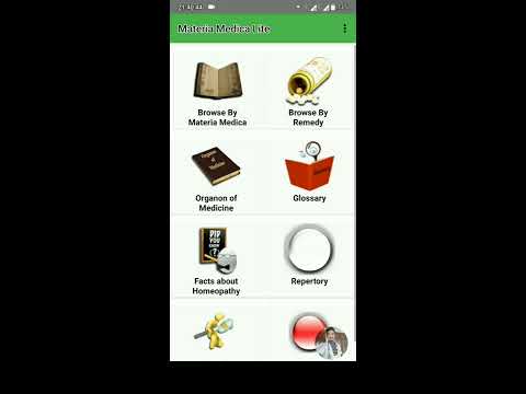 Android Homeopathy Repertory App
