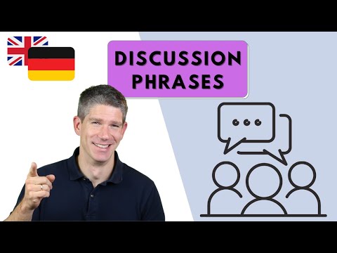 Meine top "discussion phrases" Englisch - besser diskutieren lernen!