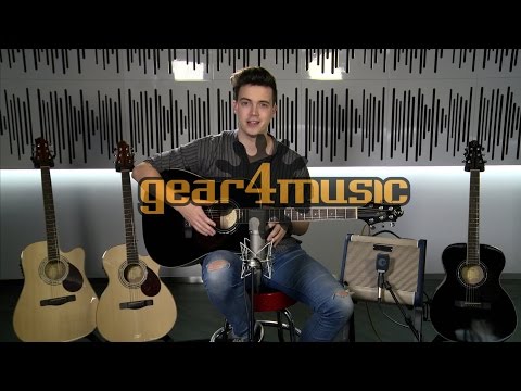 Greg Bennett by Samick - OM 5CE Mahogany | Reverb