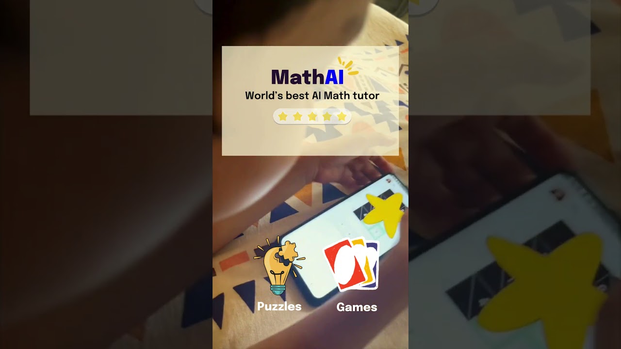 Build strong maths foundations via puzzles and games with MathAI tutor