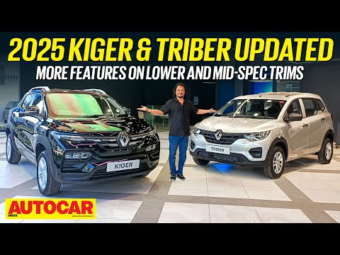 2025 Renault Kiger and Triber launched Walkaround | Autocar India
