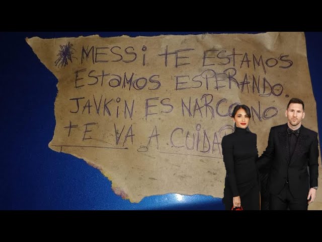 “Messi te estamos esperando”: La mafia narco de Rosario amenaza a ...