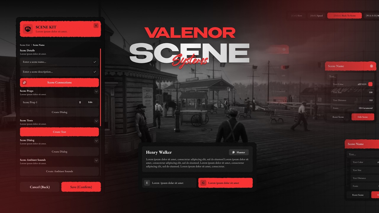 V-Scene | Most Advanced Scene System | RedM Script