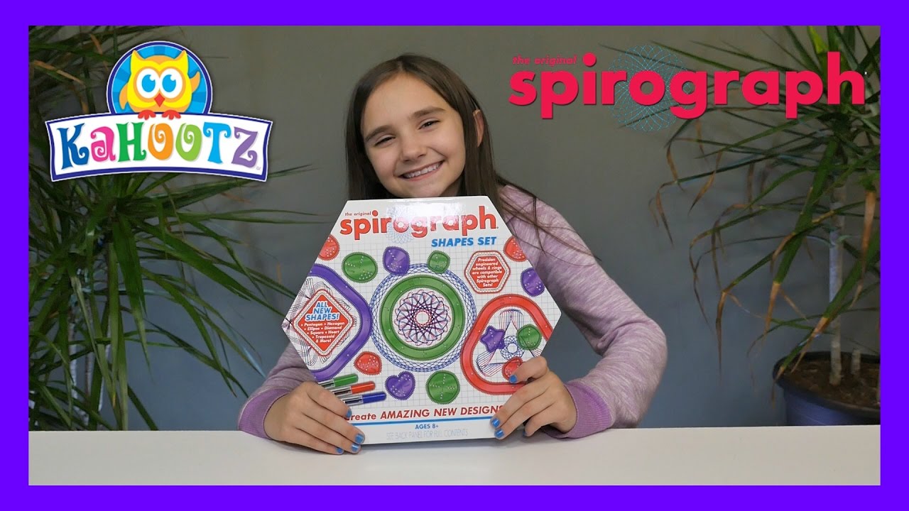 SPIROGRAPH SHAPES SET