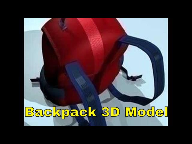 backpack 3D Model - FlatPyramid