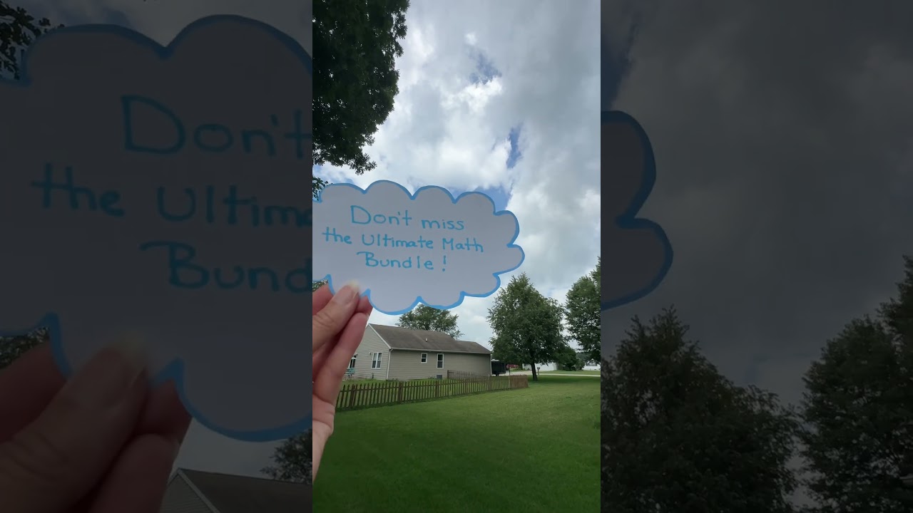 A Math Deal you won't find anywhere else! A Bundle to help make lesson planning easier.