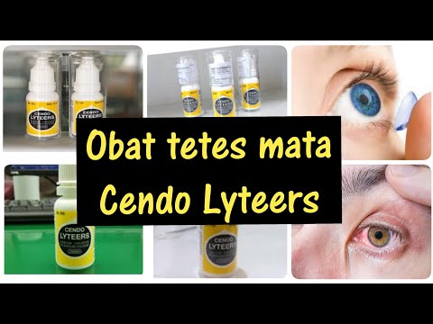 Obat Tetes mata CENDO LYTEERS untuk membasahi mata kering