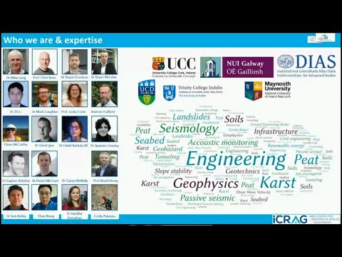Earth Science in Society - Geohazards and Geoengineering breakout session at iCRAG2021