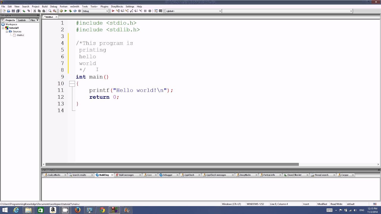 C Programming for Beginners 4 - Comments