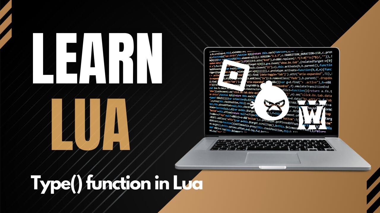 Find Variable Type using Lua type function, Learn Lua Codecademy, type and print functions in Lua