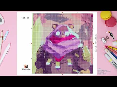 Hyper Light Breaker - Pixel Art DIY Pixel by Pixel Guide