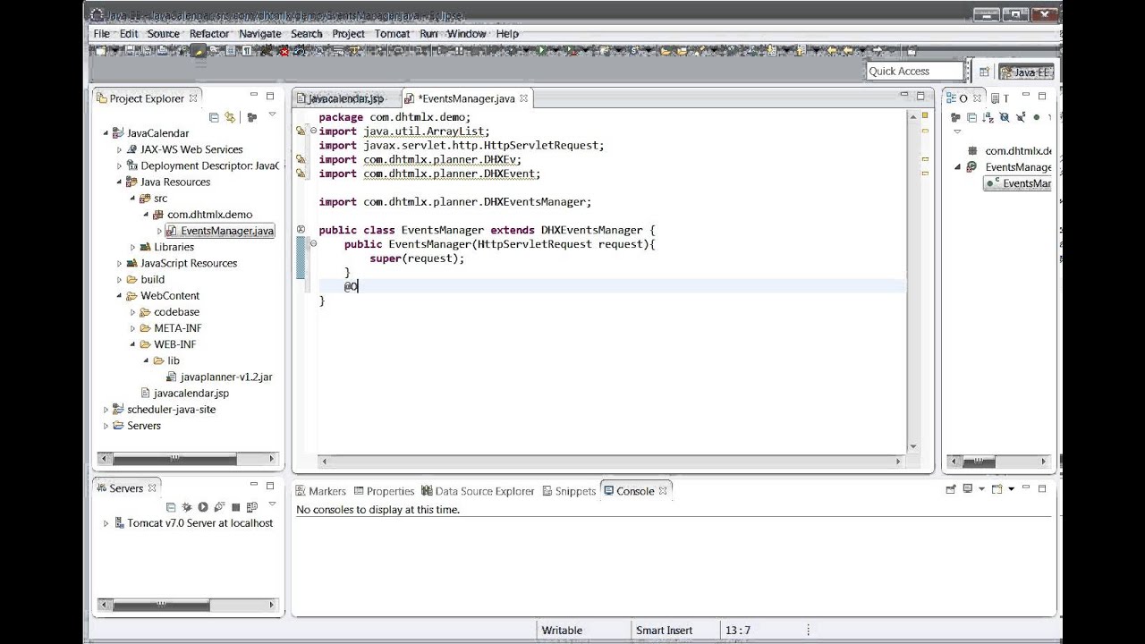 Java Calendar Video Tutorial - PART 1