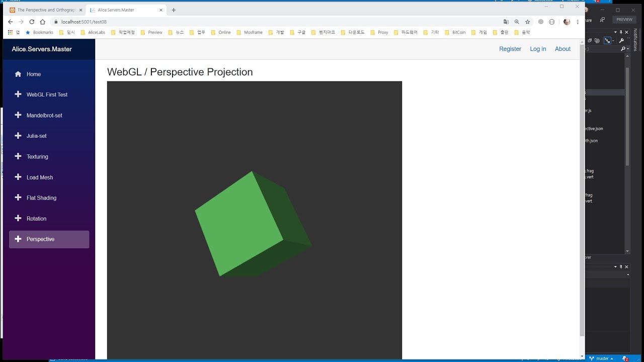 P00670 / Blazor & WebGL / Perspective projection