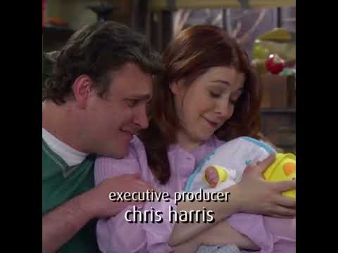 Marshall and Lily becoming parents