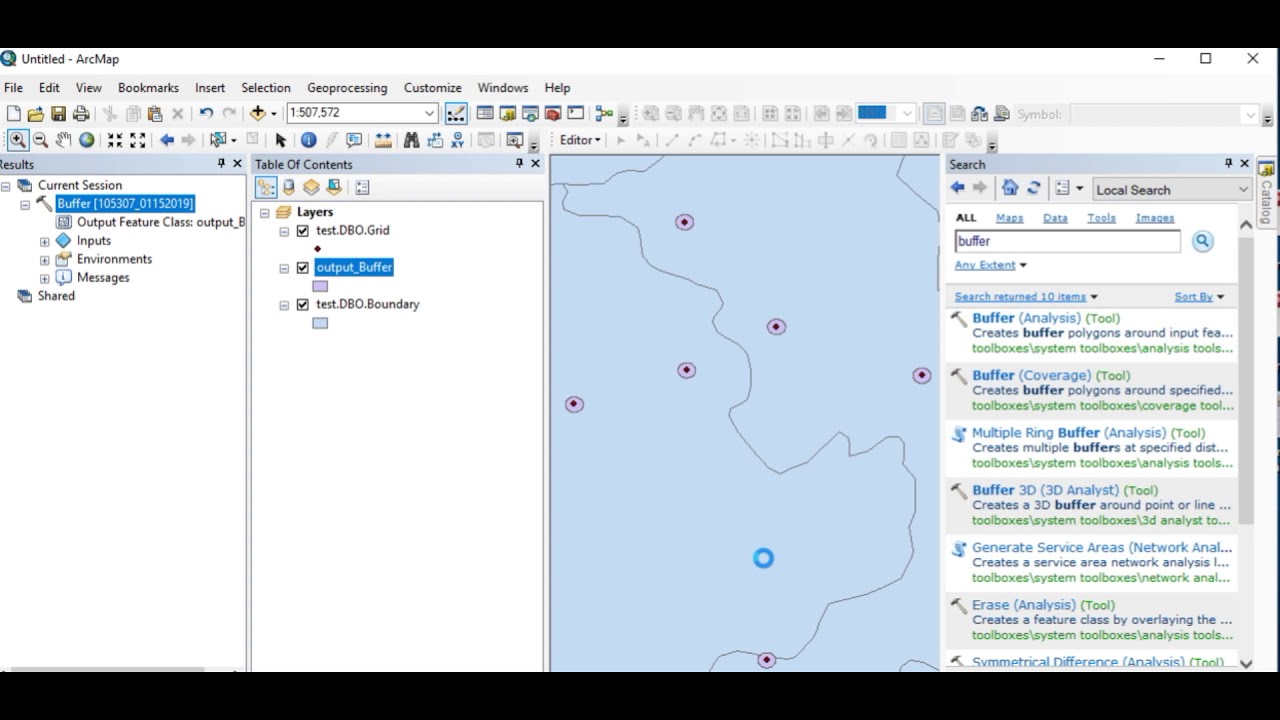 ArcGIS- Geoprocessing map service