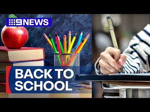 Milestone day as kids return to school for 2025 | 9 News Australia