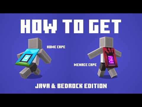 How to Get The NEW Minecraft Movie Capes (Menace & Home Capes) for Java & Bedrock Edition
