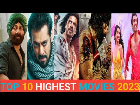 Top 10 Highest Grossing Bollywood Movies 2023/ Indian Highest Earning Hindi Films 2023 #top10movies