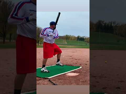 Cutting a softball 🥎
